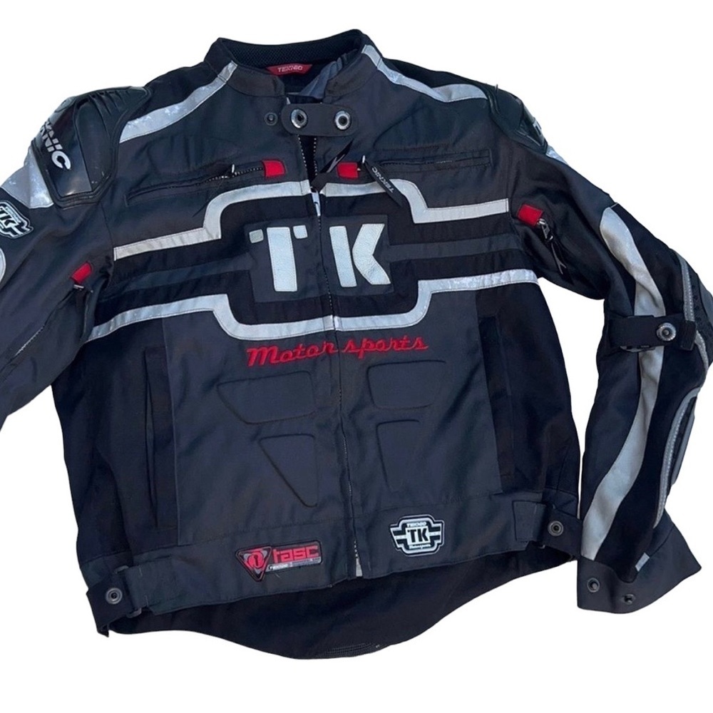Teknic Men’s Black Armour Motorcycle Coat Size 42 - Gem
